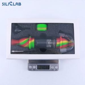 Lighthouse Nectar Collector Set Dab Straw 10Color - Siliclab