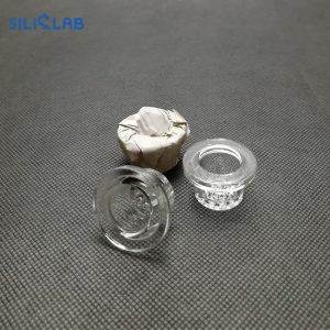 Glass Bowl for Silicone Pipe 9-Hole Replacement - Siliclab