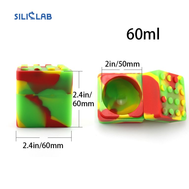 60ml Silicone Wax Container Big Capacity Oil Jar - Siliclab