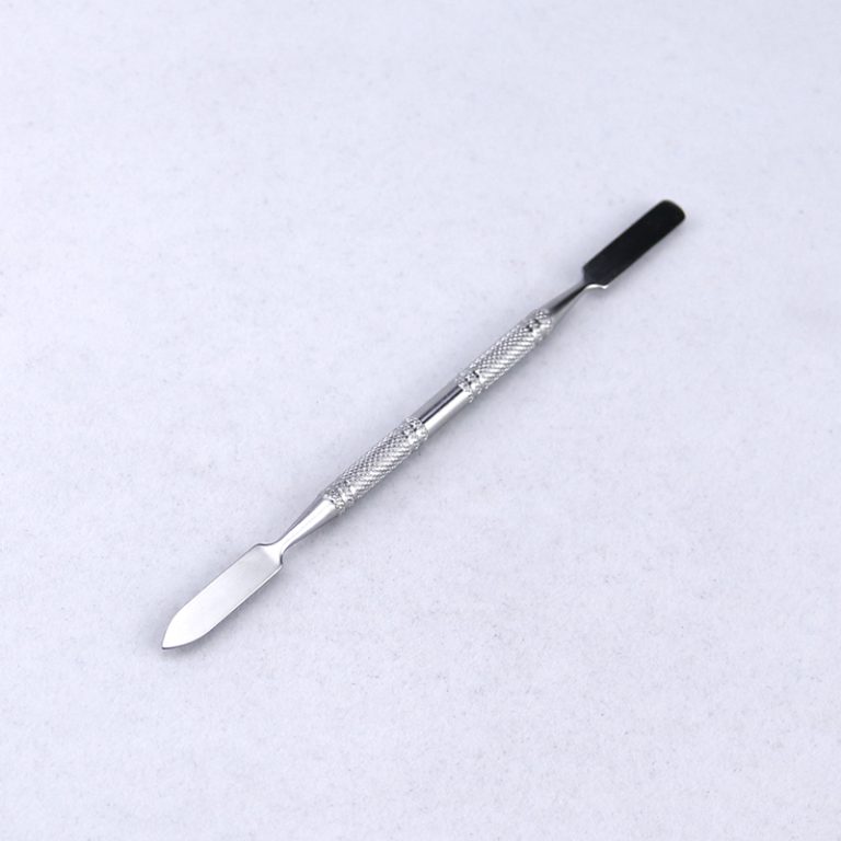 Stainless Steel Dab Scraper 2 End Wax Dabber Tool - Siliclab