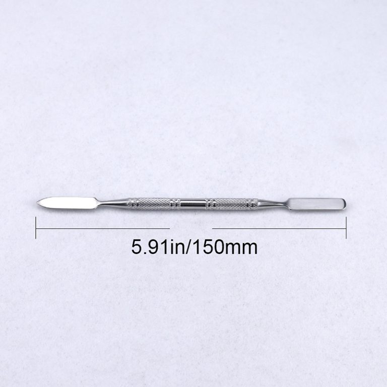 Stainless Steel Dab Scraper 2 End Wax Dabber Tool - Siliclab